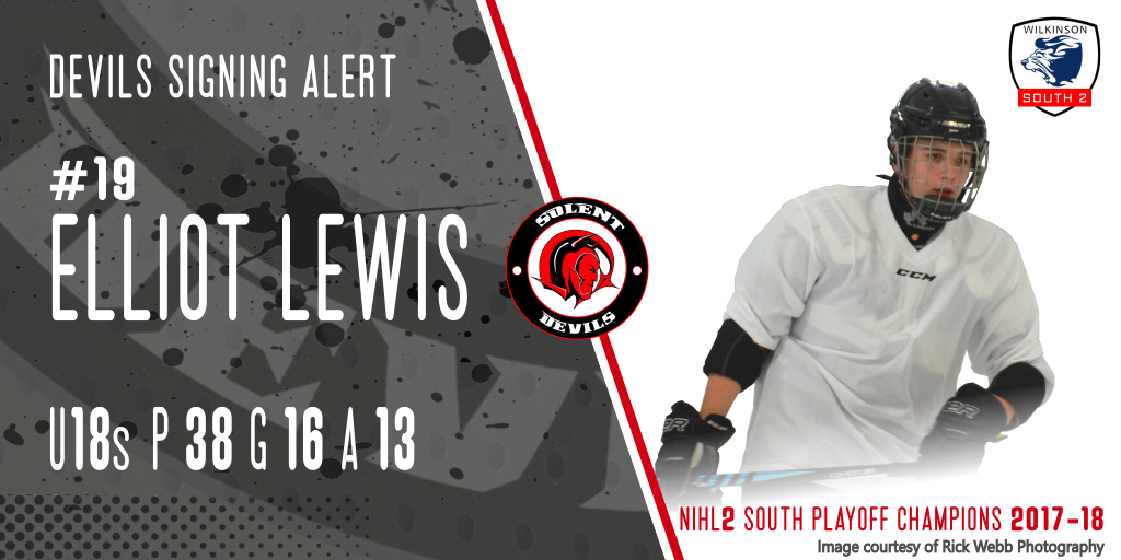 Signing Alert - Elliot Lewis | Solent Devils
